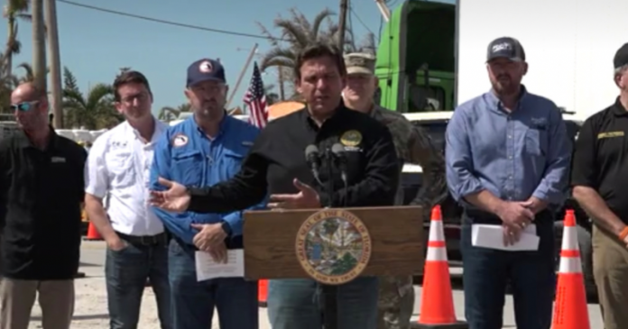 Ron DeSantis: FDOT Working on Sanibel Causeway After Hurricane Ian ...
