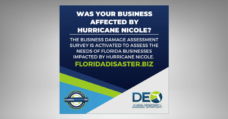 DEO Activates Business Damage Assessment Survey to Gauge Impact of ...