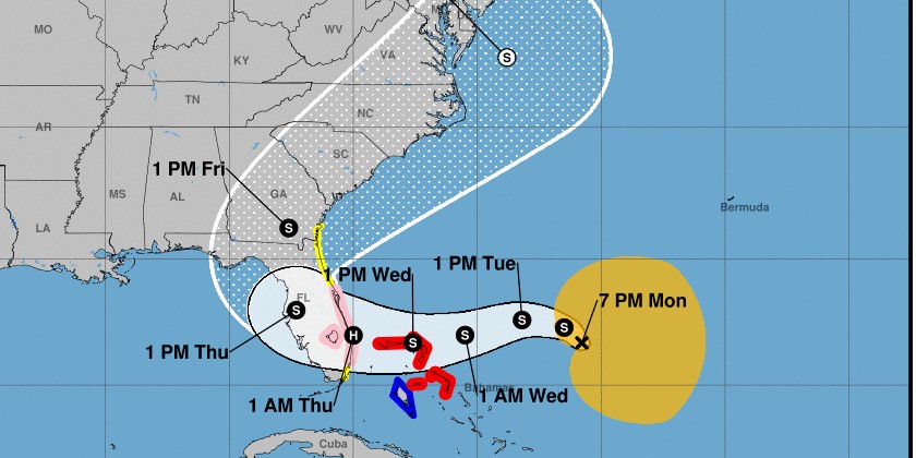 Ron Desantis Cautions Florida Residents To Monitor Subtropical Storm