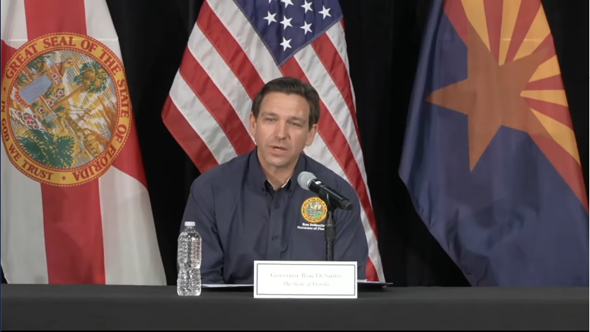 Ron DeSantis Hits Arizona to Contrast His Immigration Record With Biden ...