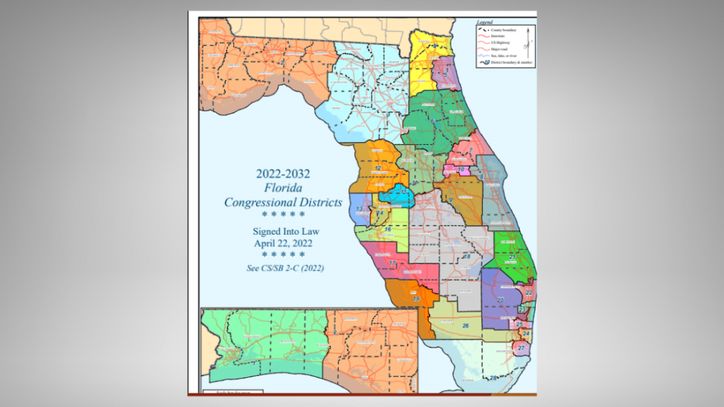 Florida Congressional Redistricting Maps Upheld In Federal Court